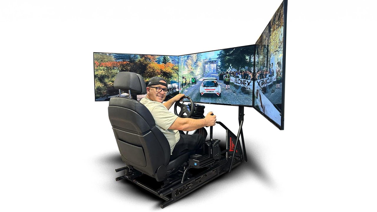 ULTIMATIVE RACING SIMULATION - DIY - YouTube