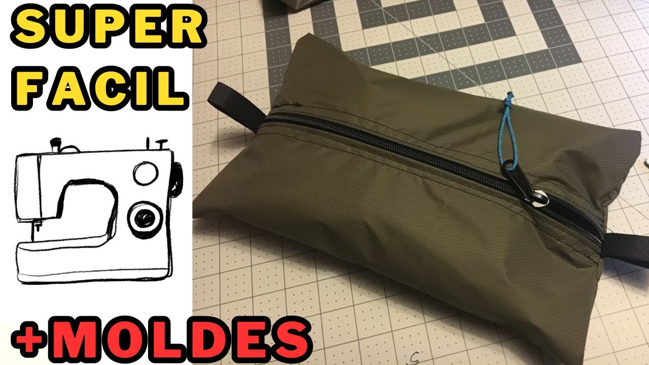APRENDE A HACER una CARTUCHERA doble CAPA en CUERINA/ + MOLDES - YouTube