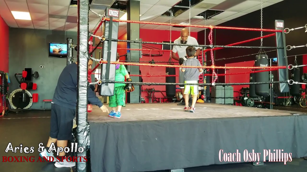 Apollo Alonzo: 1st Boxing Class w/ Coach Osby | Aries & Apollo Boxing ...
