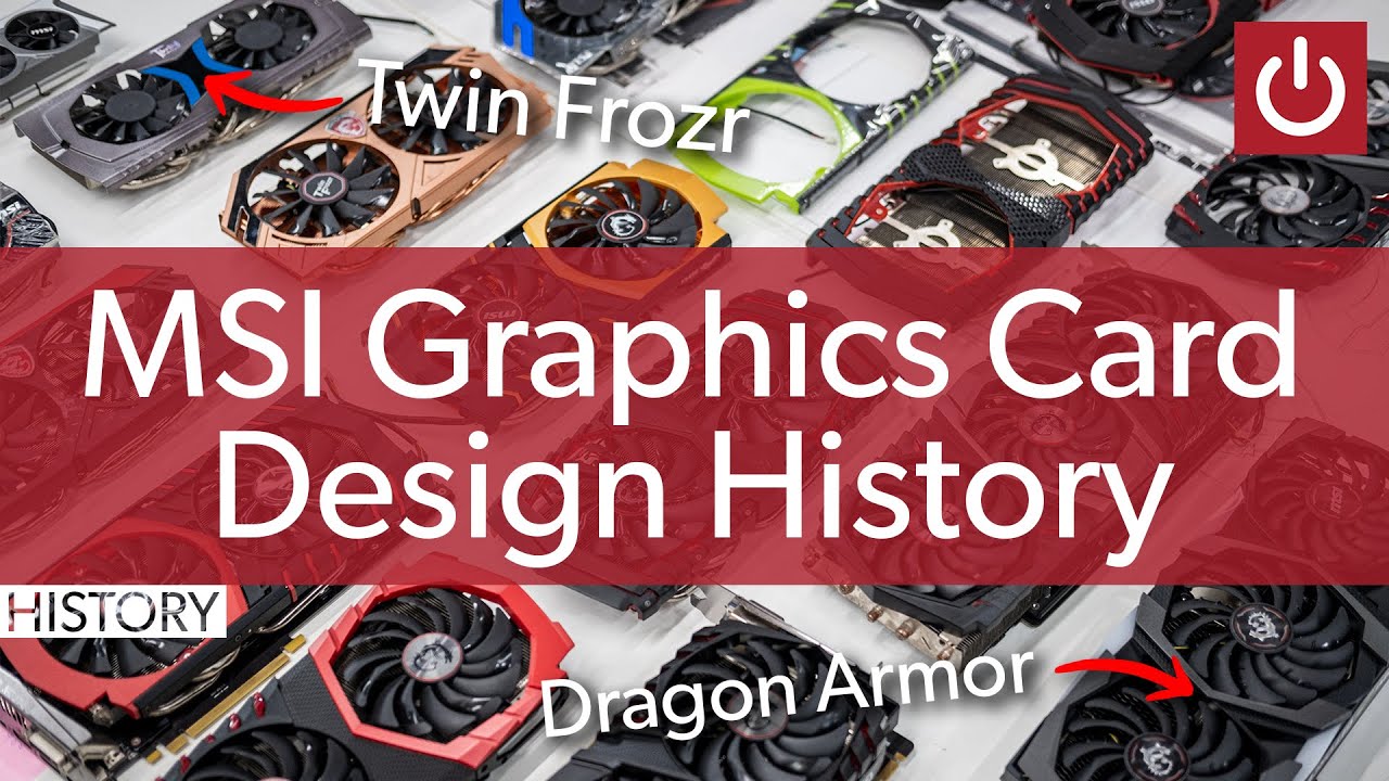 How MSI Graphics Cards Have Evolved Over The Years - YouTube