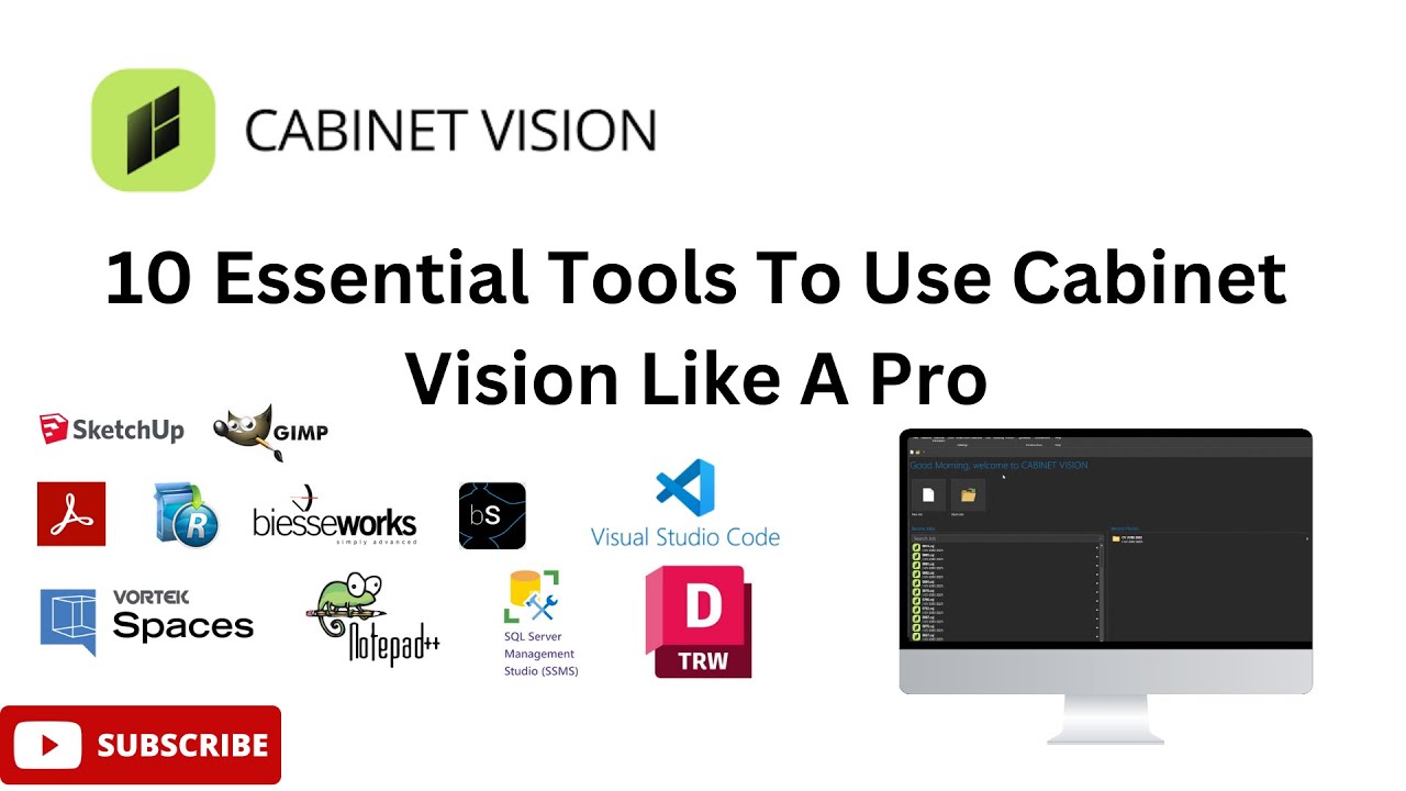 10 Essential Tools To Use Cabinet Vision Like A Pro - YouTube