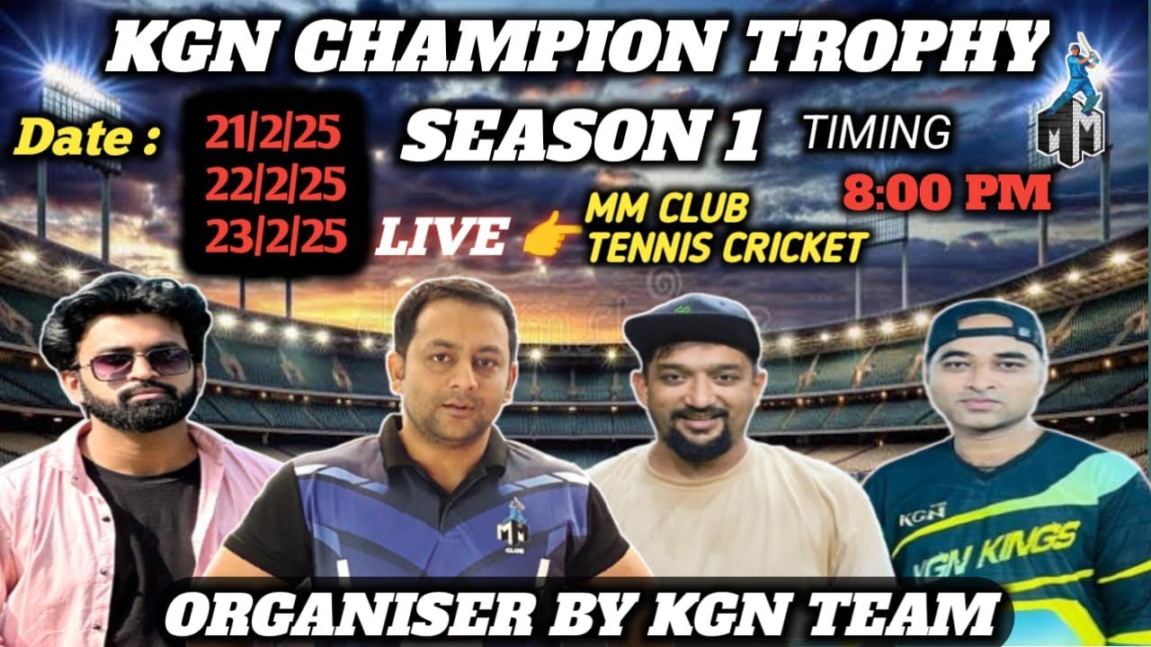 KGN CHAMPION TROPHY SEASON 1 - YouTube