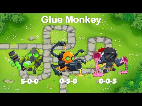 Which Glue Monkey Upgrade Path is the Best ? || BTD 6 - YouTube