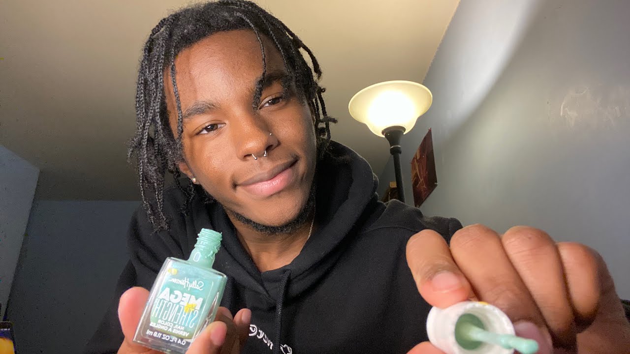 ASMR Sweet boy does your Nails while you Chat 😊 (clipping sounds ...