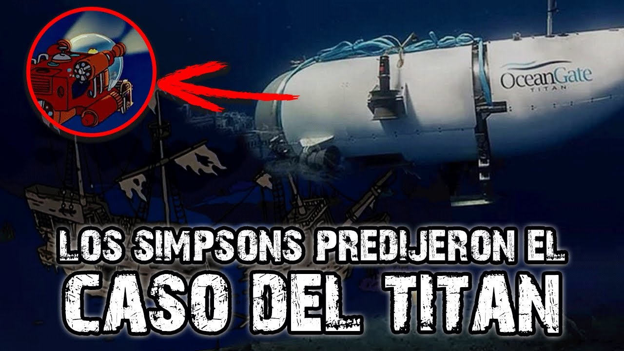 LOS SIMPSONS PREDIJERON EL FENÓMENO DEL TITAN EN EL 2006 - YouTube