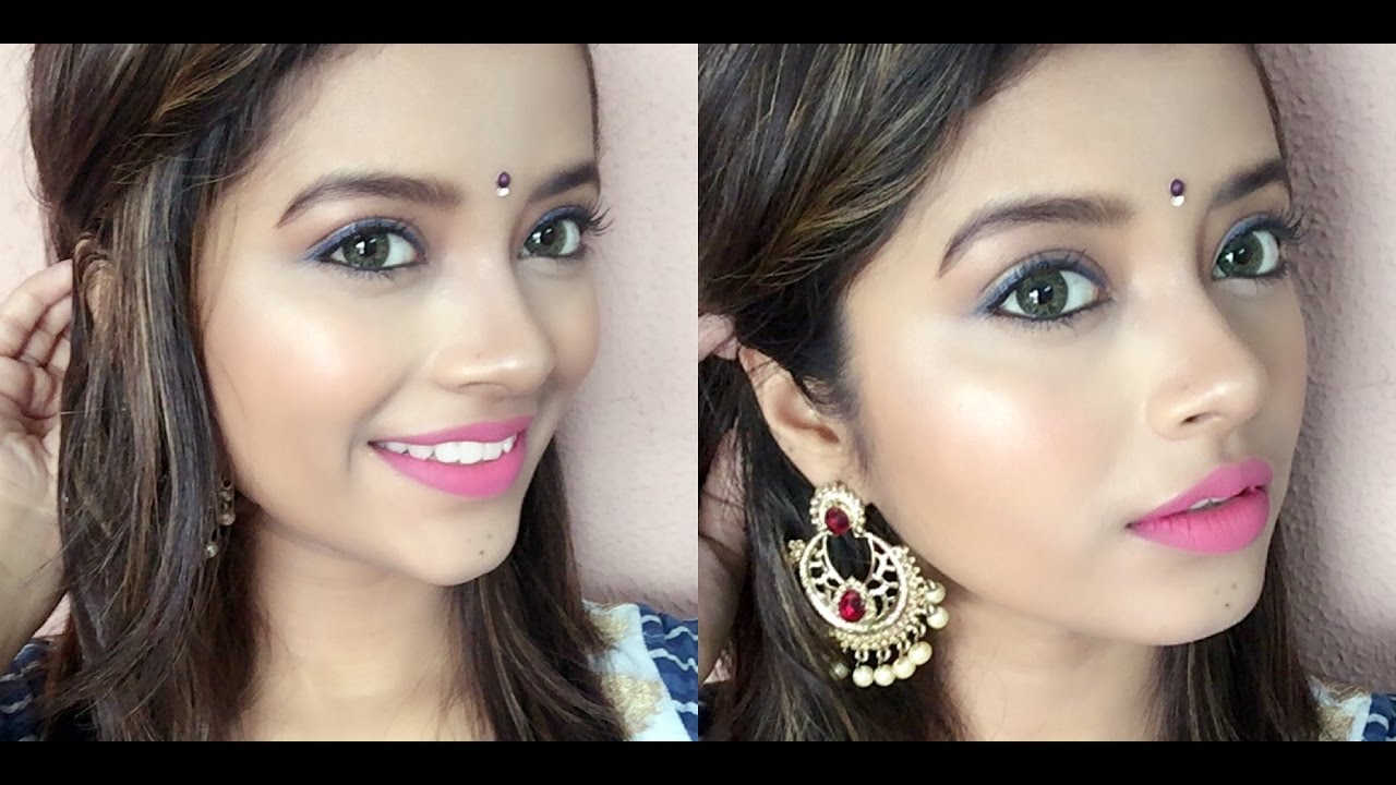 Navratri/Garba Longlasting Makeup | Shweta Makeup&Beauty - YouTube