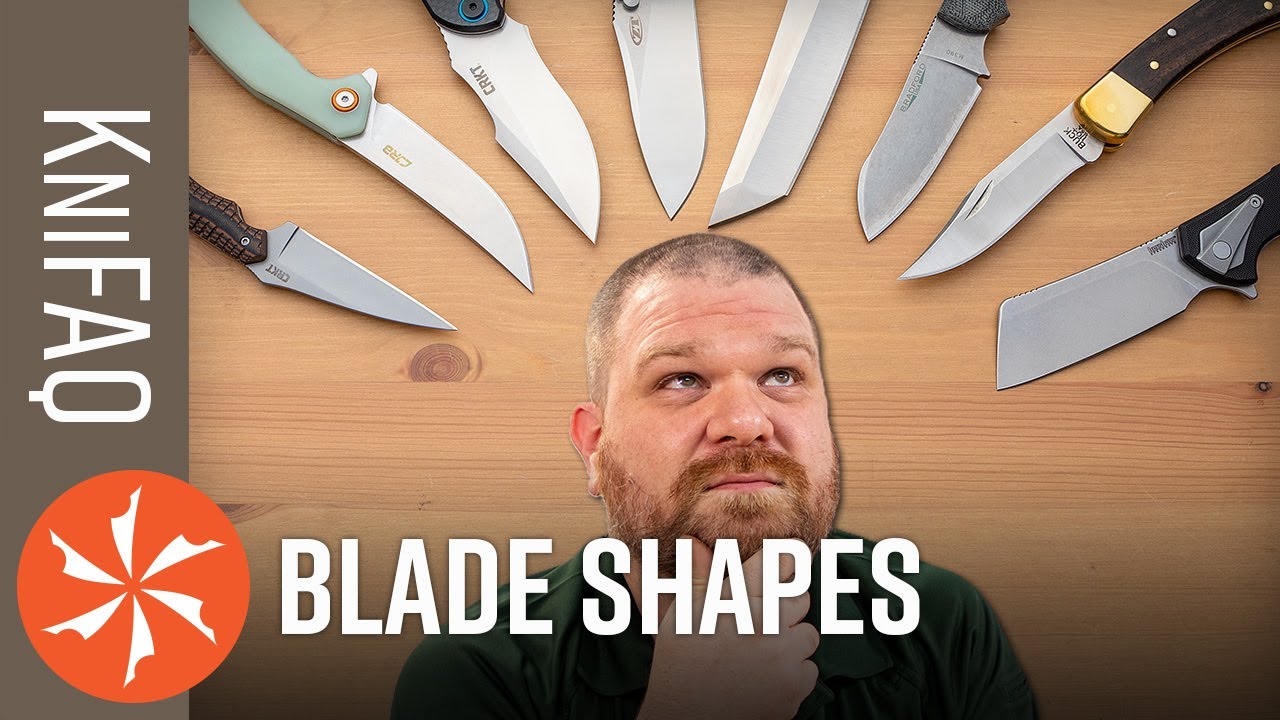 KnifeCenter FAQ #65: Blade Shapes Explained - YouTube