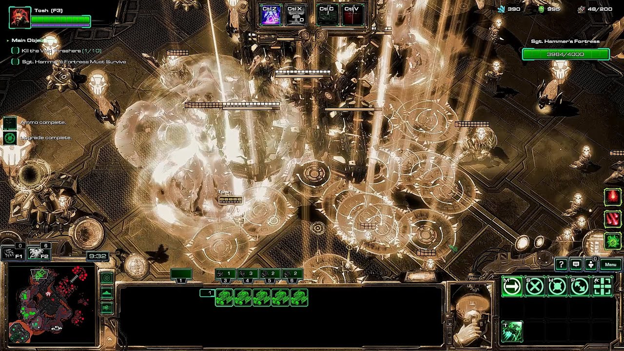 SC2 Nexus Co-Op Void Thrashing Gabriel Tosh Custom Mutation Solo ...