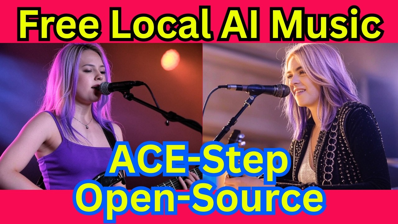ACE Step AI Music Model Running Locally And ComfyUI - Tutorial Guide - YouTube