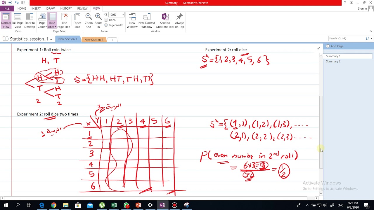 Statistics Session 1 - YouTube