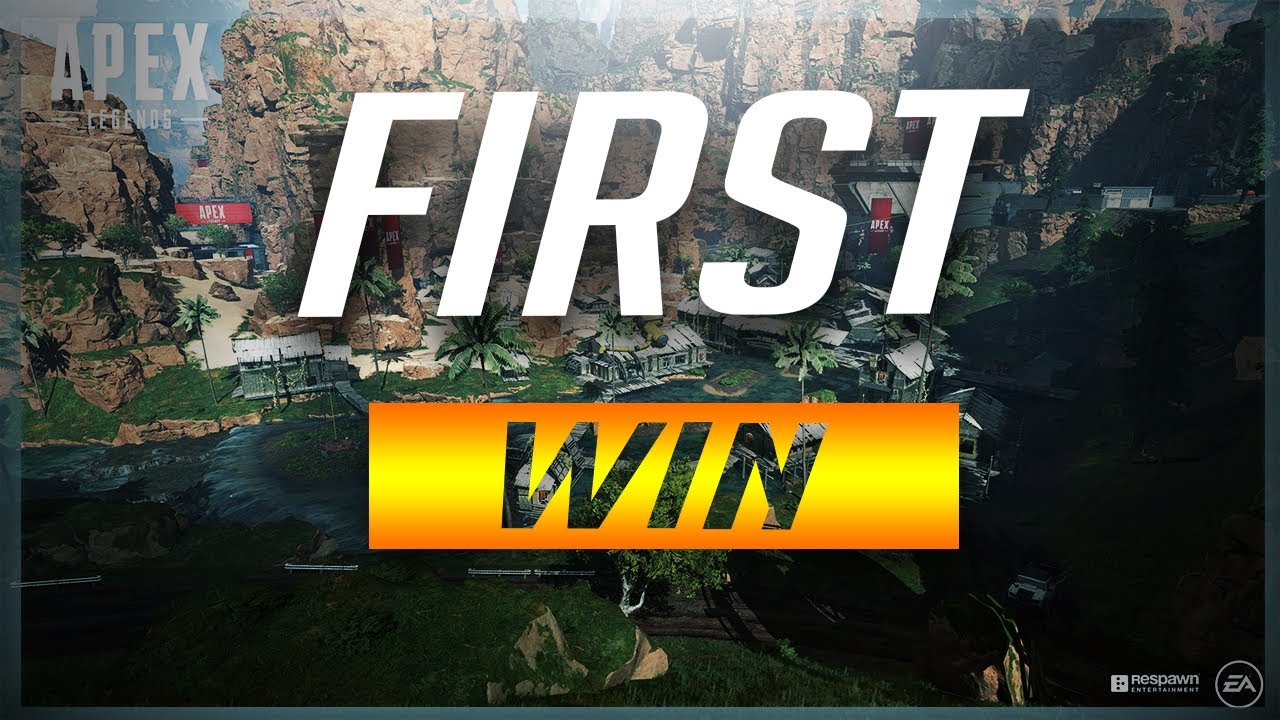 My First Win!!! - Apex Legends Gameplay #1 - YouTube