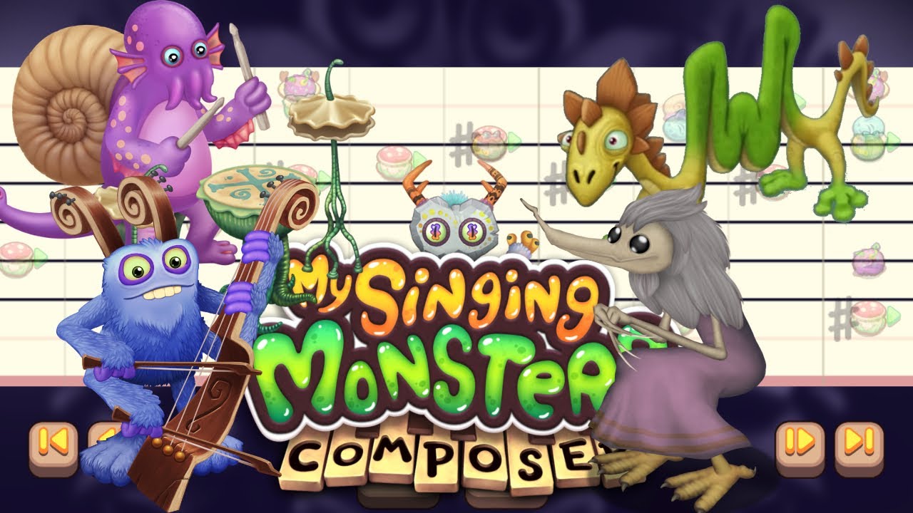 Island in devolopment - My Singing Monsters Composer Tutorial - YouTube