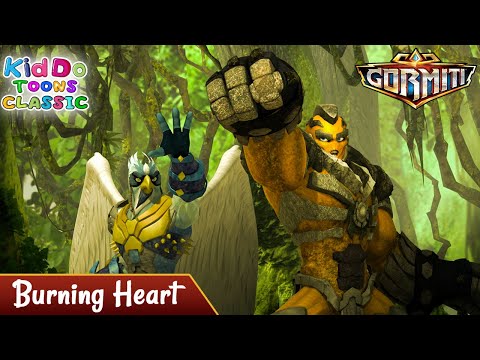 बर्निंग हार्ट | Gormiti | EP 08 | Burning Heart | Superheroes Of The Nature | Kiddo Toons Classic
