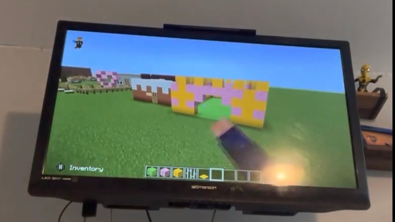 Minecraft bouncy house tutorial - YouTube