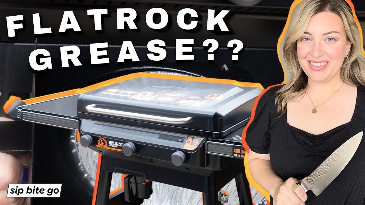 Traeger Flatrock GREASE BUCKET for Griddle Grill -- SETUP + DEMO - YouTube