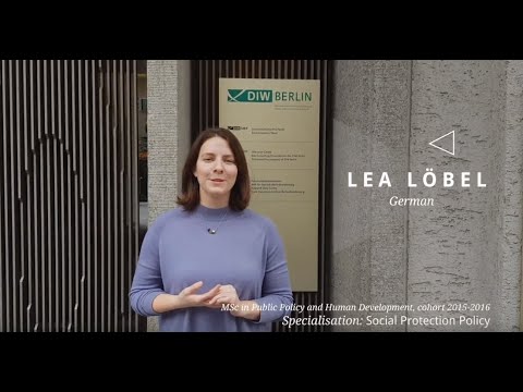Lea-Maria Löbel, Master of Science in Public Policy and Human ...