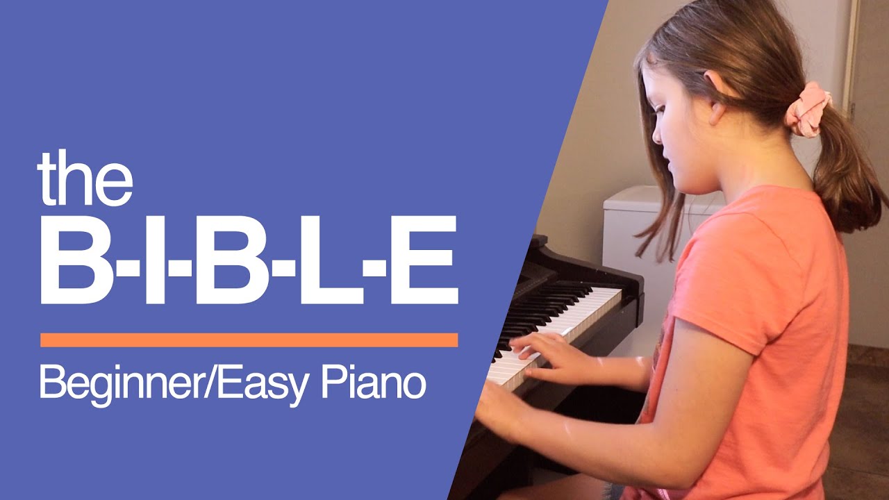 The B-I-B-L-E | Beginner Piano Sheet Music - MakingMusicFun.net - YouTube