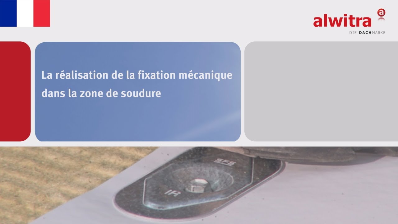 La réalisation de la fixation mécanique dans la zone de soudure - YouTube