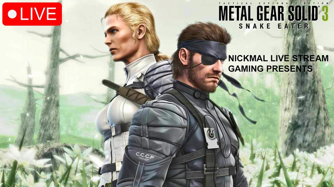 Facing The Fear! Metal Gear Solid 3 Snake Eater Stream Part 2 - YouTube
