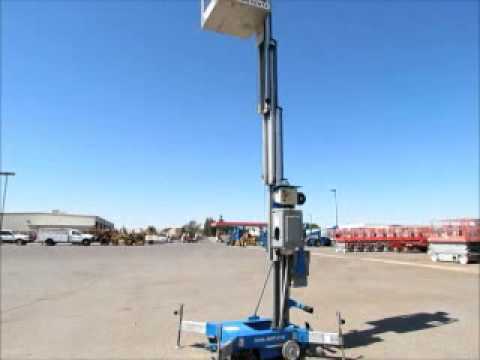 Sold! 2007 Genie AWP-20S 20' DC Electric Mast Lift Aerial Man bidadoo ...