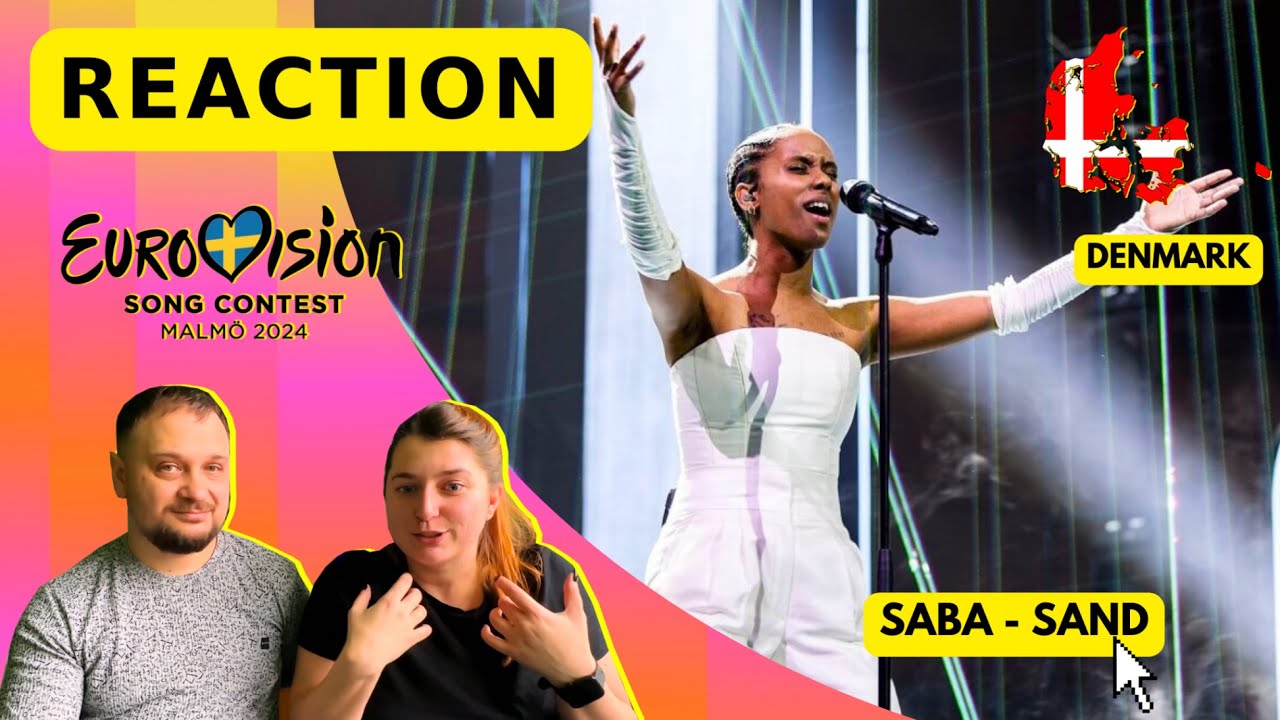 🔊 Реакція на SABA - 'SAND' - Denmark 🇩🇰 | Eurovision 2024 - YouTube