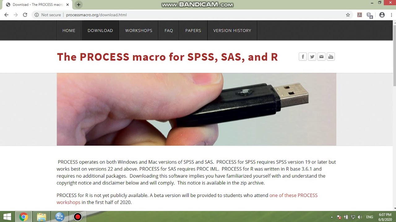 Installing Hayes Process Macro in SPSS - YouTube