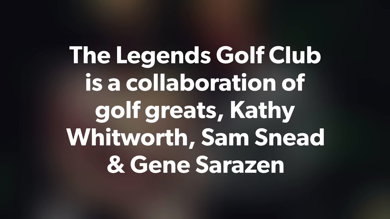 The Link between The Legends at Chateau Elan and the Masters - YouTube