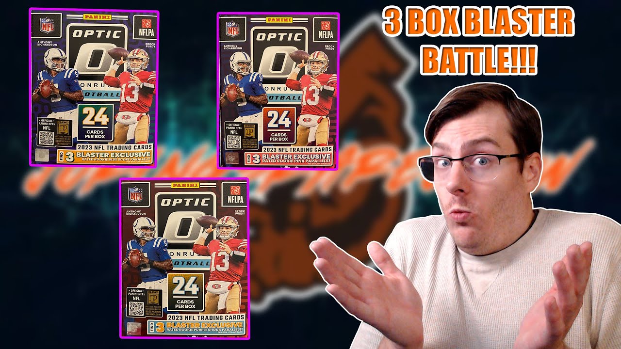 3 BOX BLASTER BATTLE! // 2023 Panini Donruss Optic Football - YouTube
