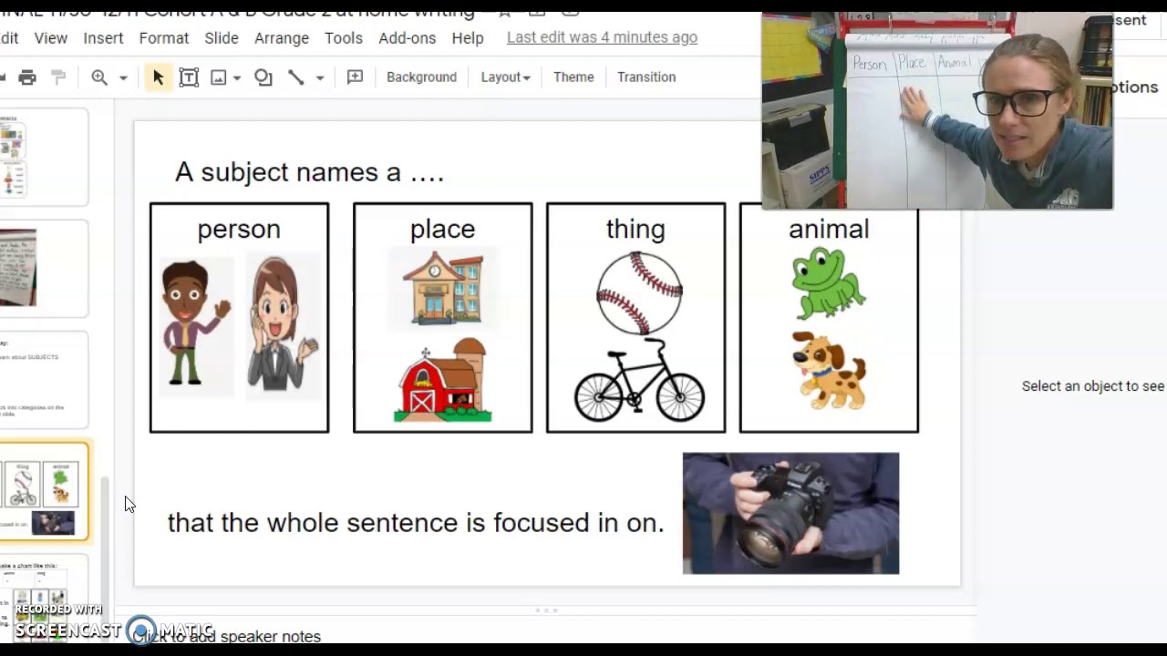 Framing Your Thoughts- Subject - YouTube
