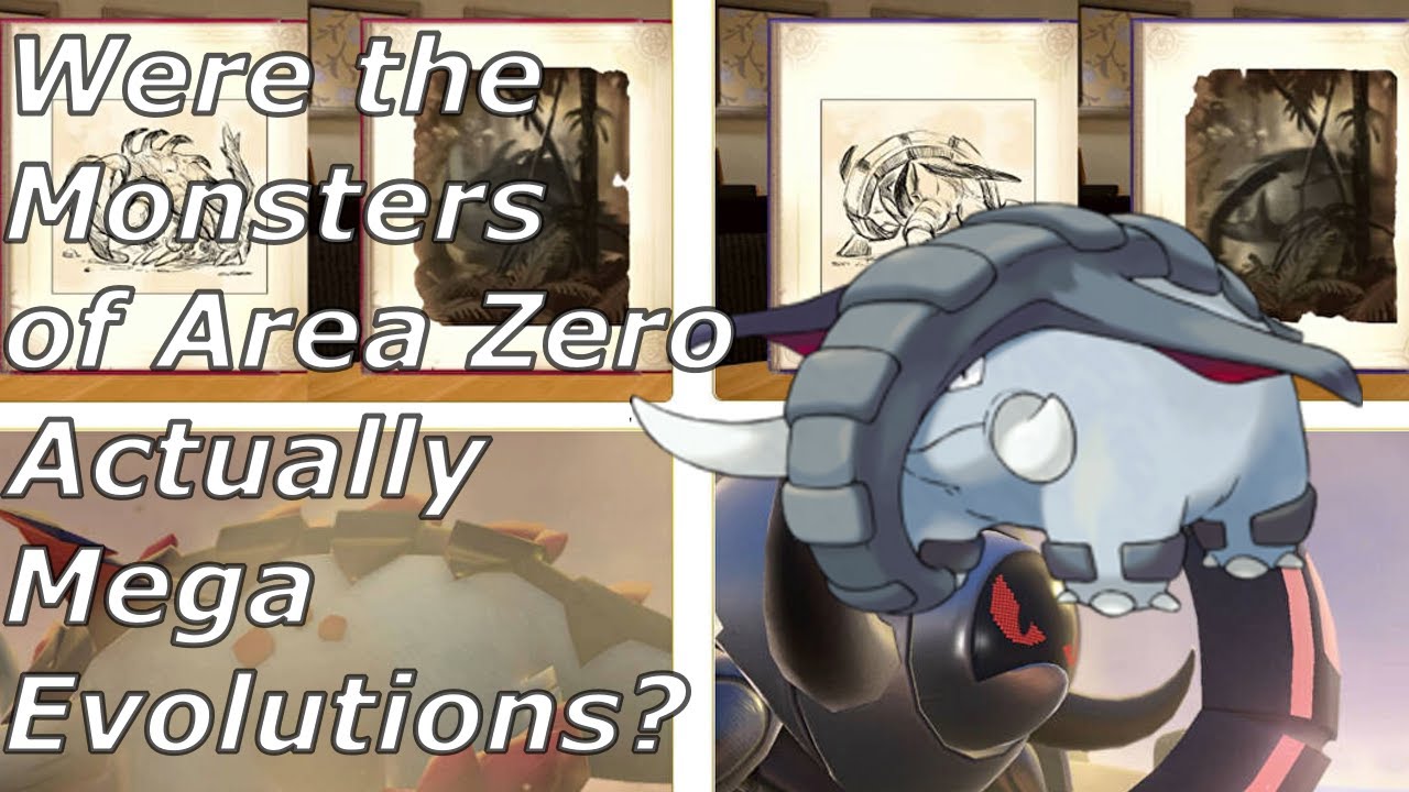 Were the Monsters of Area Zero Actually Mega Evolutions? - YouTube