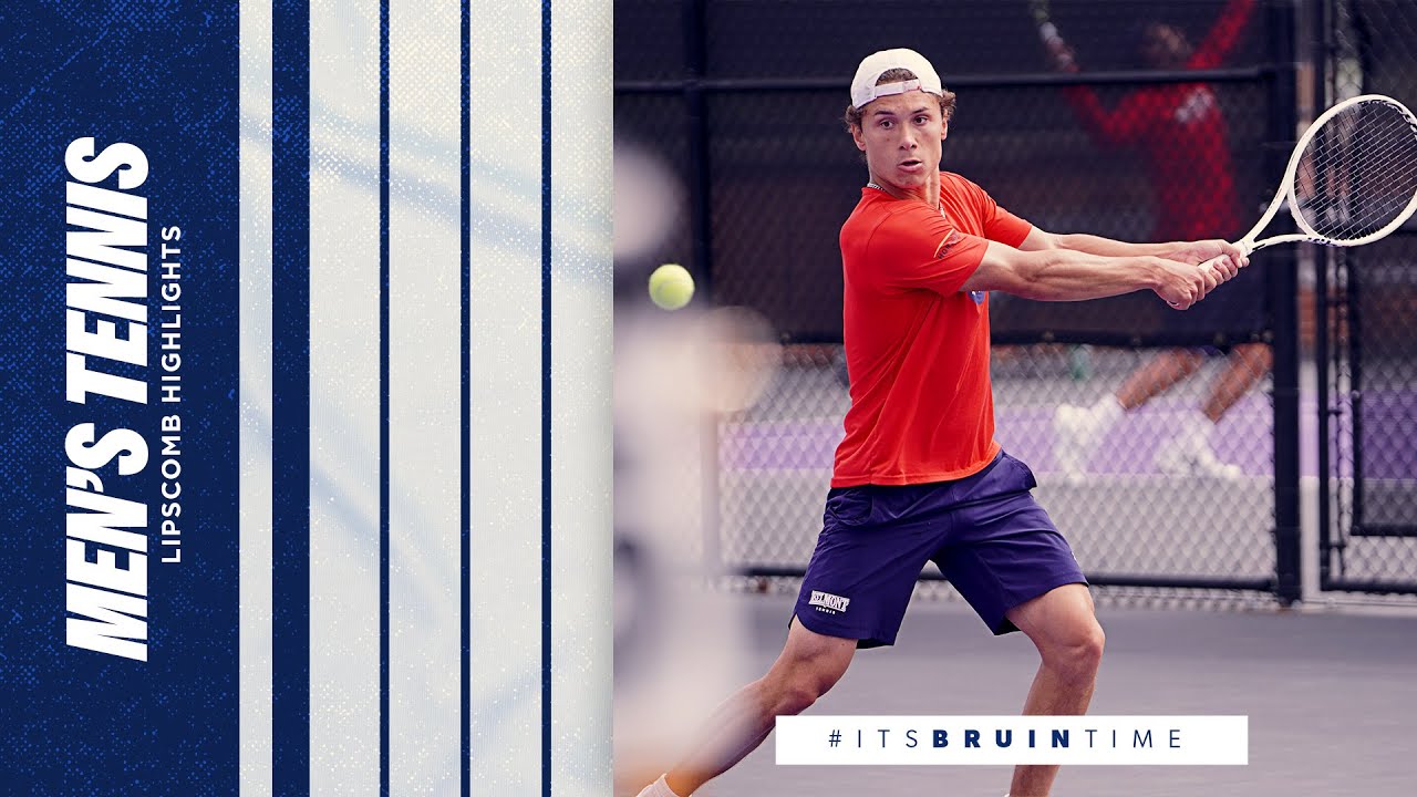 Belmont Men's Tennis - Lipscomb Highlights - YouTube