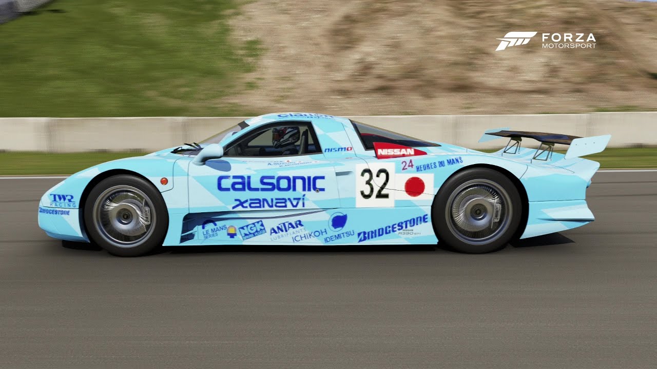 Pure Sound: 1998 Nissan R390 at Road Atlanta (Forza 6) - YouTube