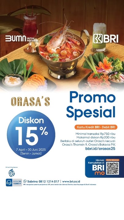 Rasakan sajian cita rasa ala Thailand di Orasa’s dengan promo spesial BRI - YouTube