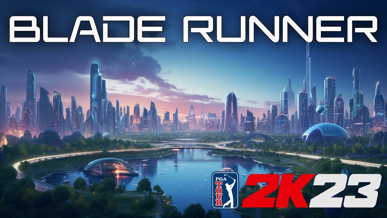 Dodging Flying Cars on Blade Runner (Chinatown) #pga #pgatour # ...