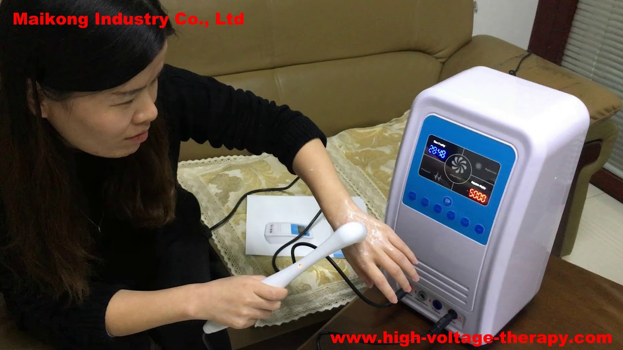 HOW TO USE Maikong high potential therapy Machine - YouTube