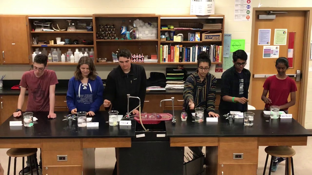 Dr.Gross Chemistry Bath Bubbler Lab 2018 - YouTube