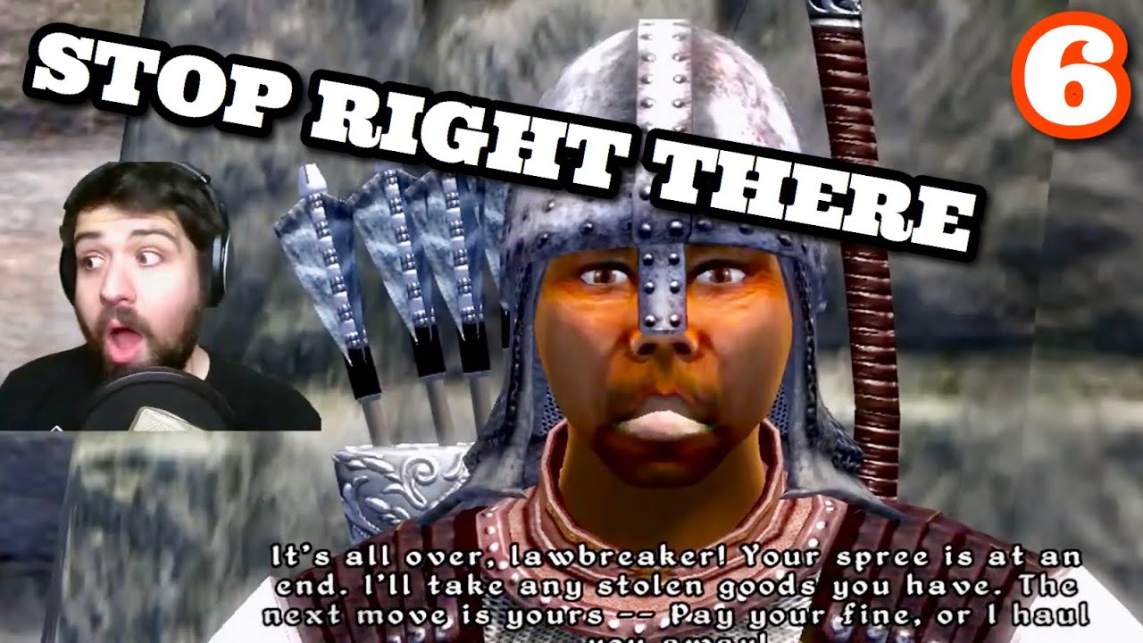 ERICARD GETS ARRESTED! - Oblivion Part 6 - YouTube