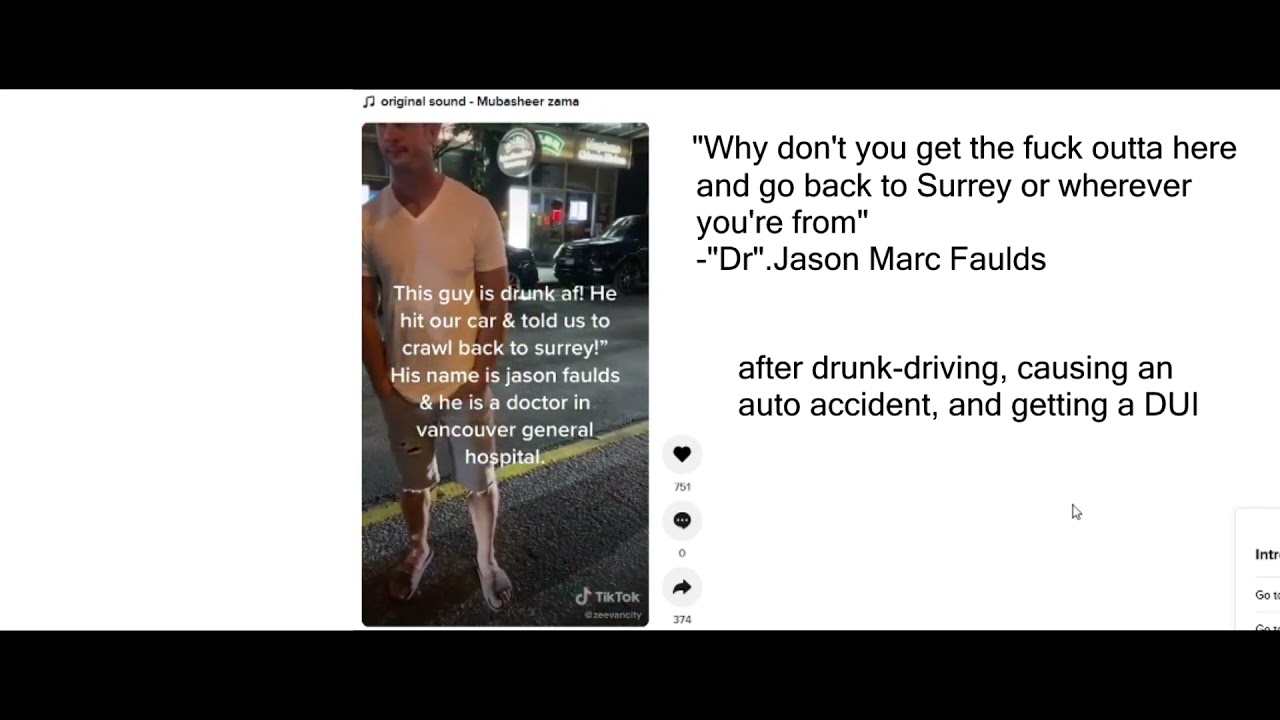 Dr Jason Marc Faulds Vancouver Surrey B.C Canada 604 Doctor - YouTube