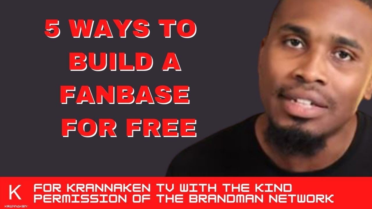 5 Ways to Build a Fanbase For Free - YouTube