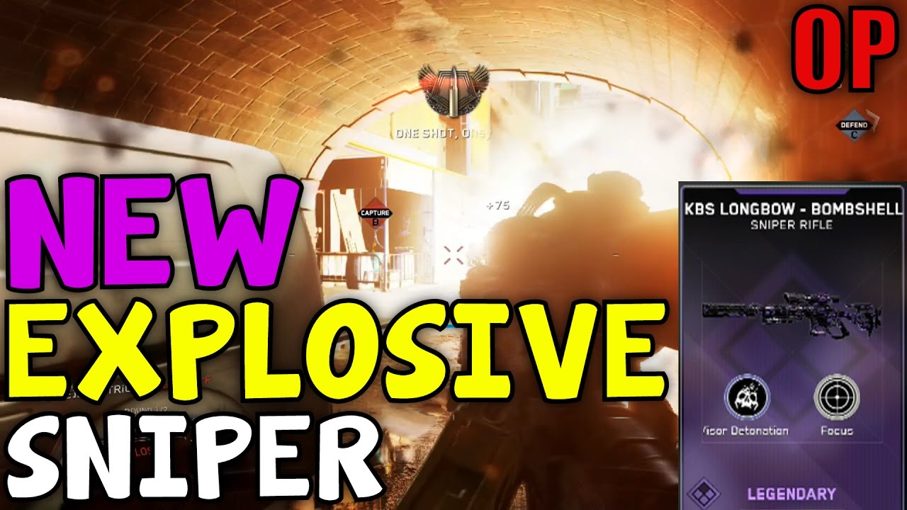 KBS LONGBOW BOMBSHELL - New Explosive Sniper - Call of Duty Infinite ...