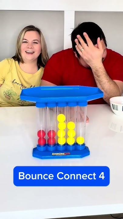 Bounce Connect 4 - best 2 out of 3 #FamilyGames #Connect4 #FunGames #Challenge #Competition ...