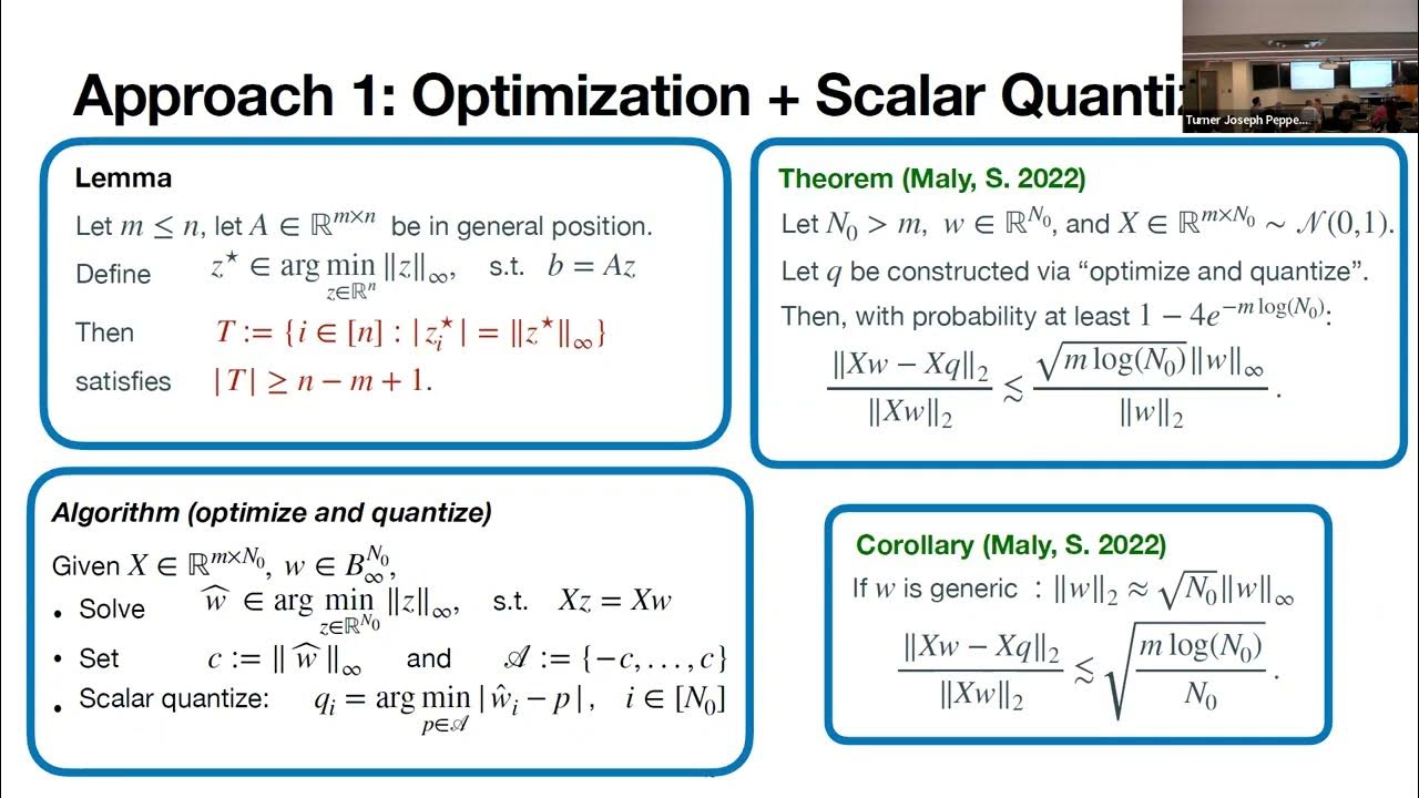 Quantizing neural networks - YouTube