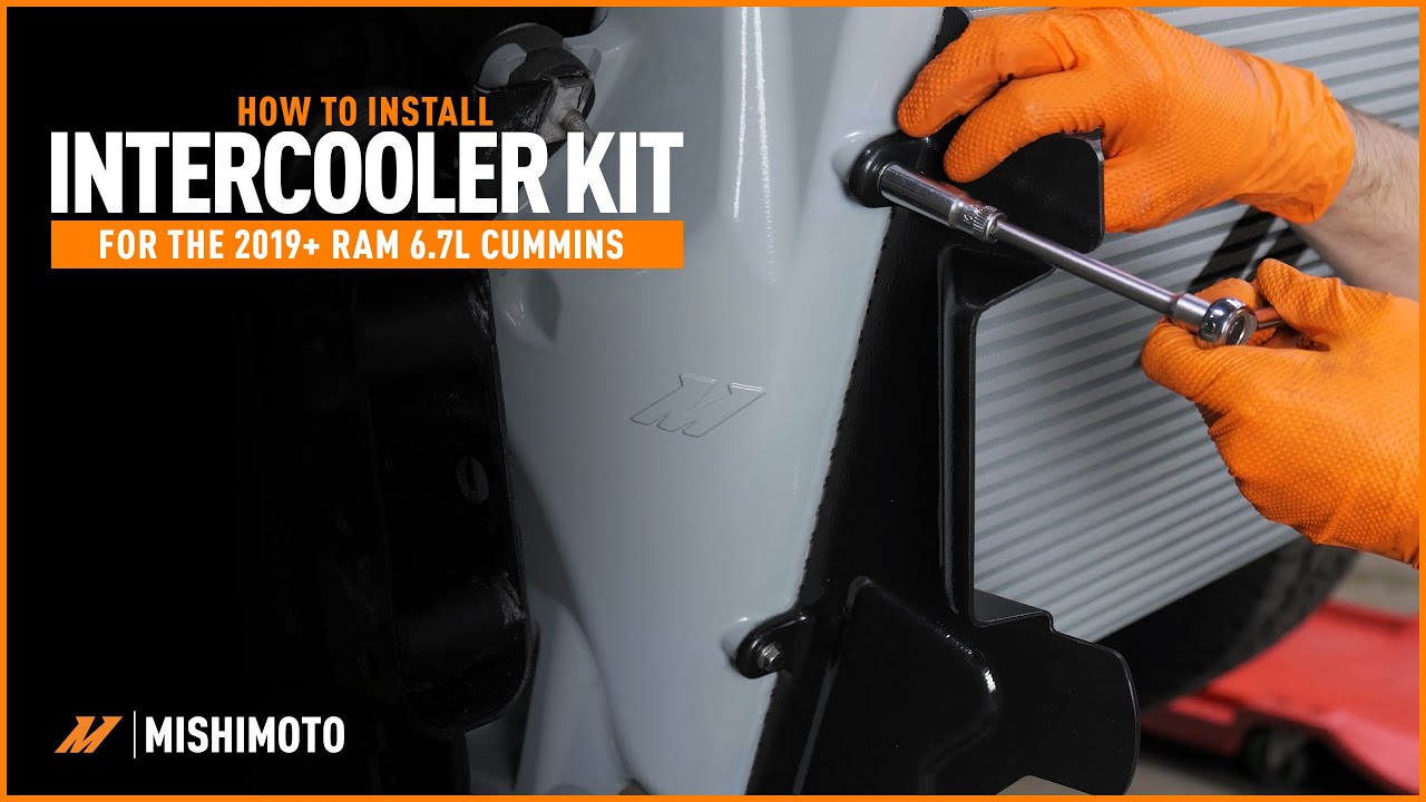 How To Install An Intercooler Kit | 2019+ RAM 6.7L Cummins - YouTube
