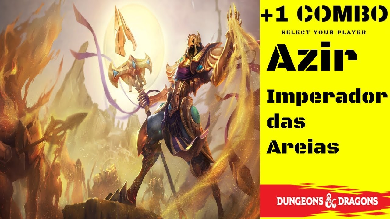 Npc Tbm Comba - Azir para Dungeons and Dragons 5e - YouTube