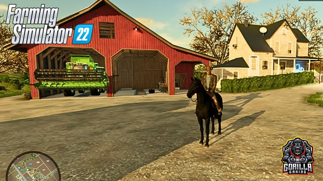 The New Farming Simulator 22 Gameplay is INCREDIBLE - YouTube