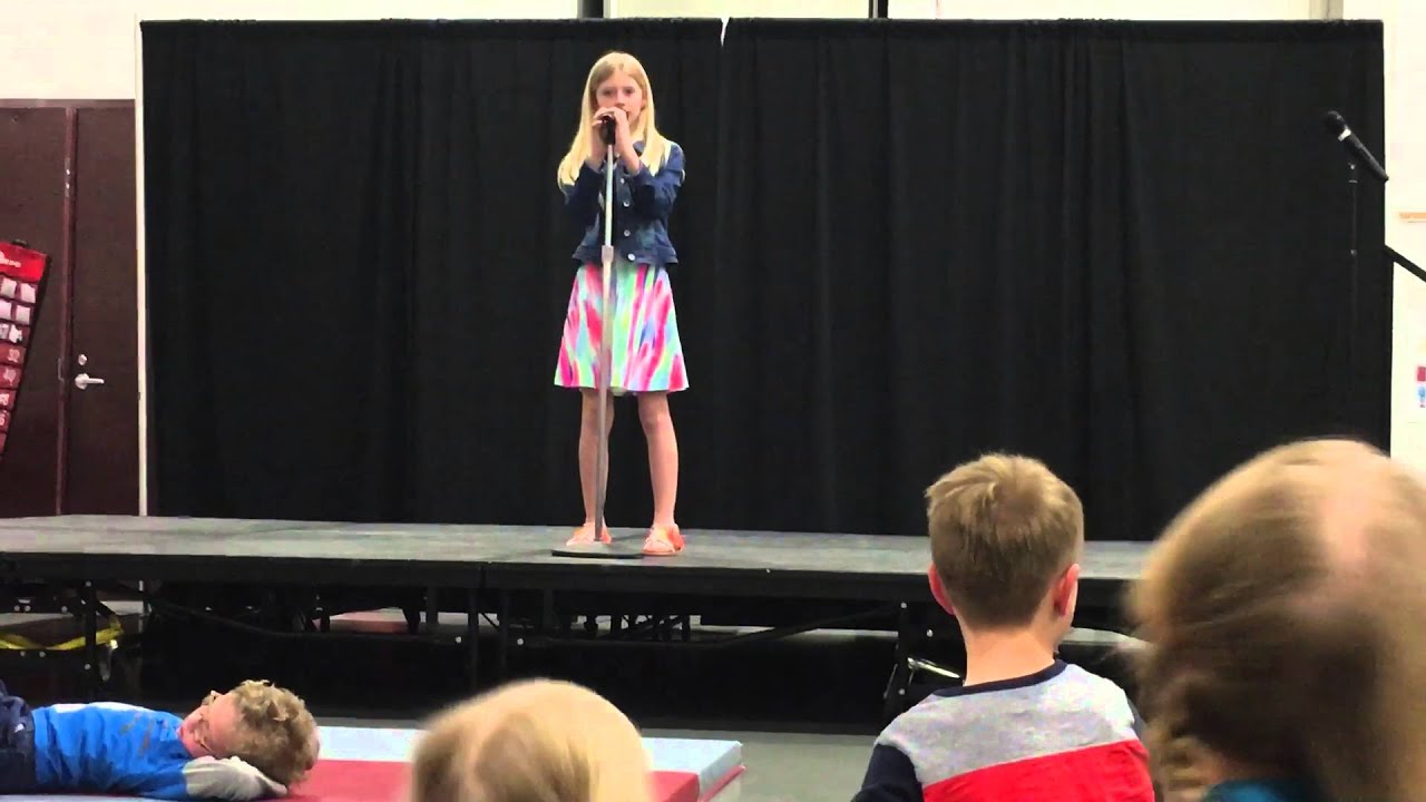 Ava Price Talent Show 2016 - YouTube