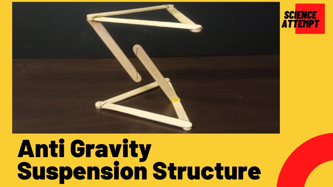 I Tried Anti Gravity Suspension Structure - Science Attempt - YouTube
