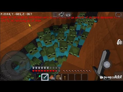 MineCraft | Found a Horde of Zombie in an underground Cave - multicraft ...