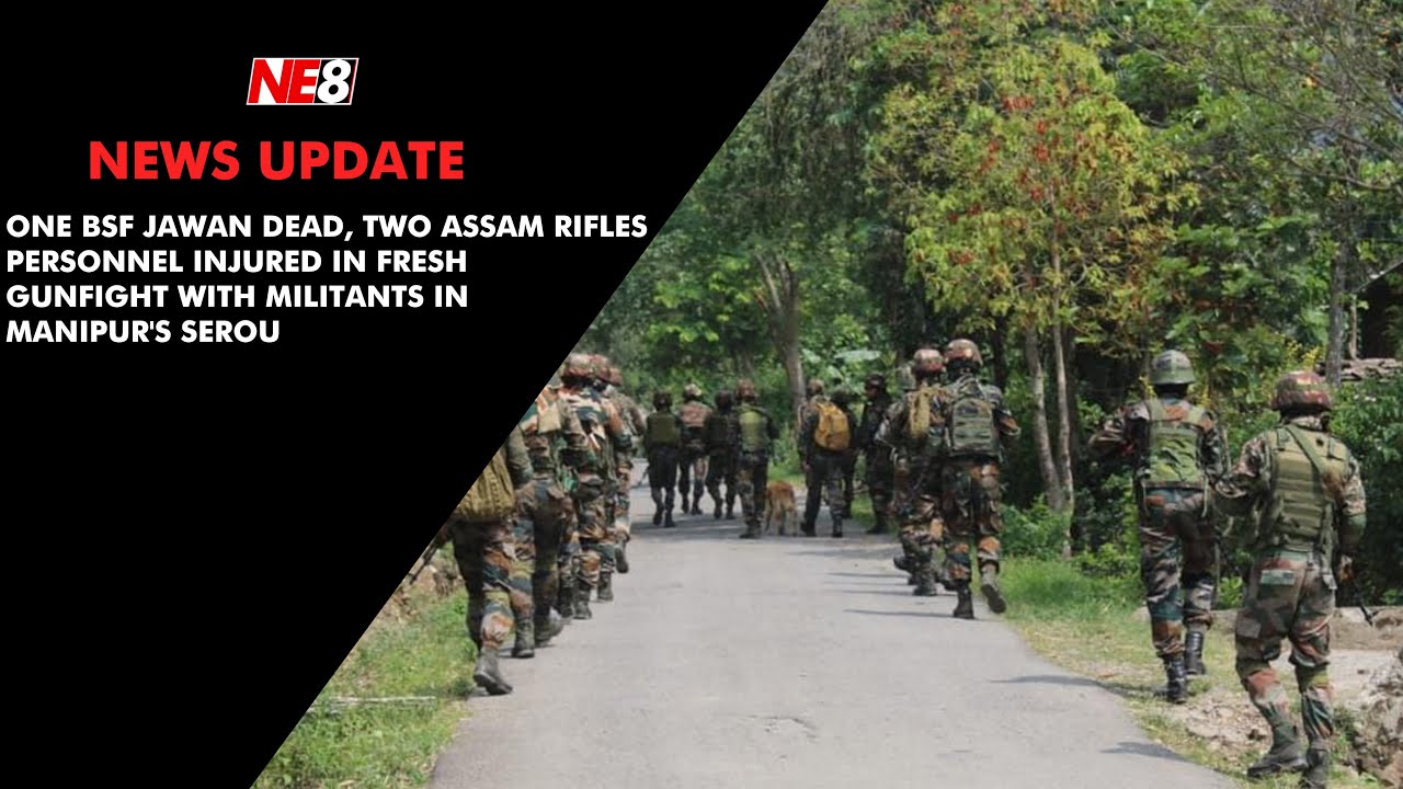 Manipur: 1 BSF jawan dead,2 Assam Rifles personnel injured in fresh ...