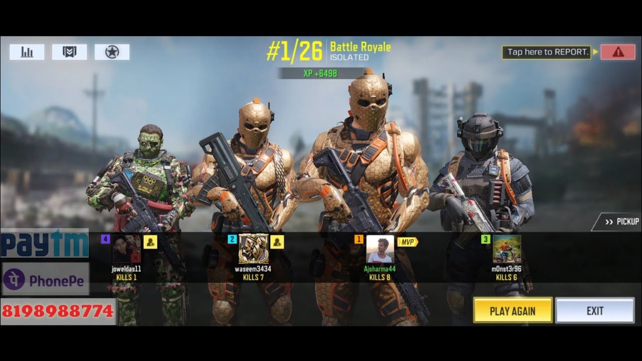 Call of duty mobile game || all rounder channel - YouTube